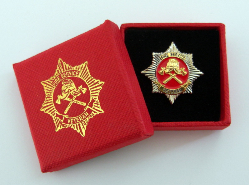 BFSA News: Fire Service Veteran's Badge