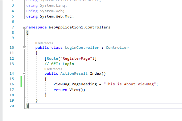 Viewdata Viewbag And Tempdata In Aspnet Mvc
