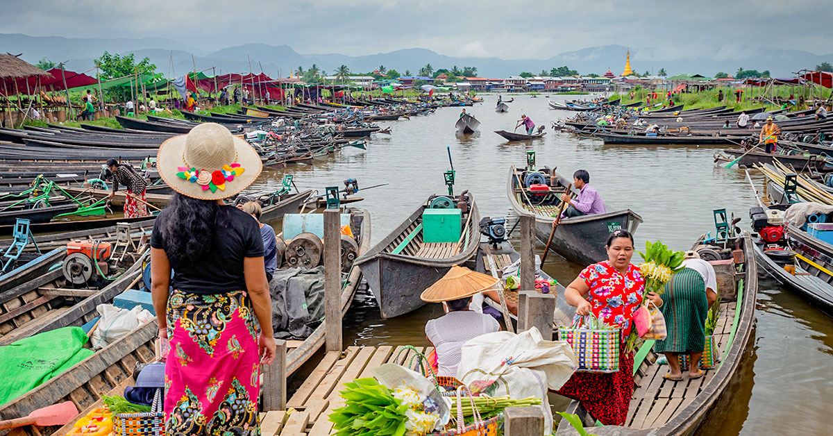 Inle Lake: Home of the Leg-rowing fishermen in Myanmar