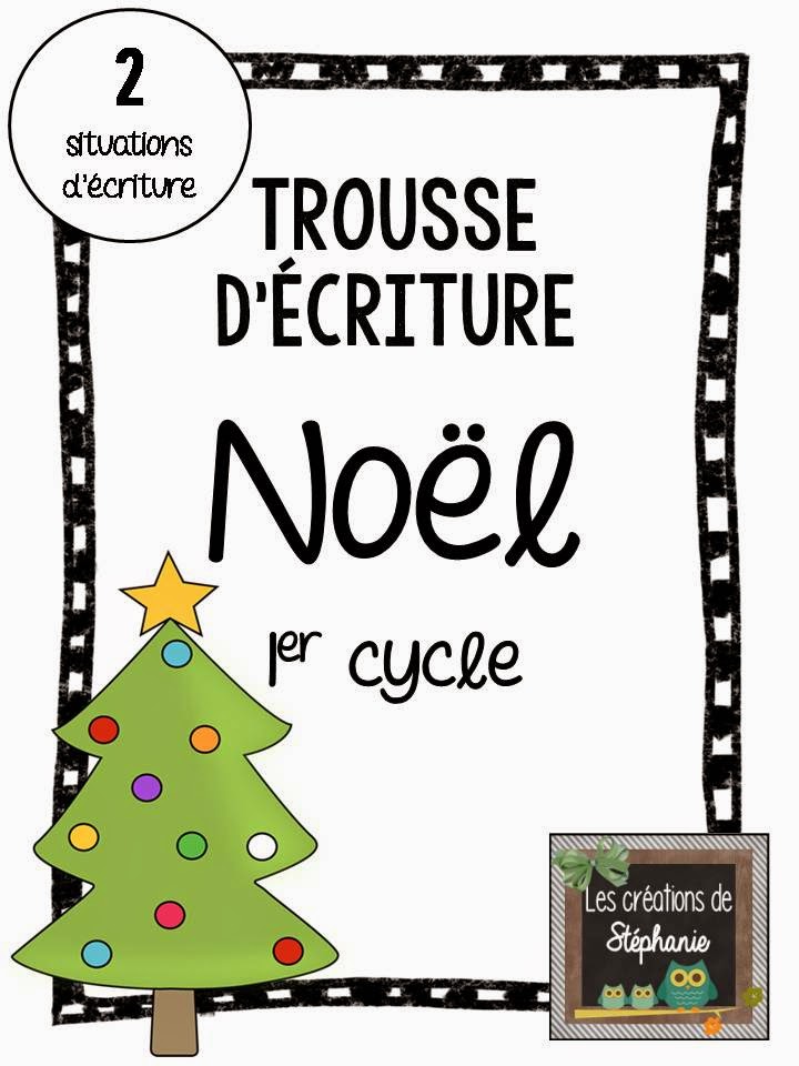 Les créations de Stéphanie: Trousse d'écriture de Noël