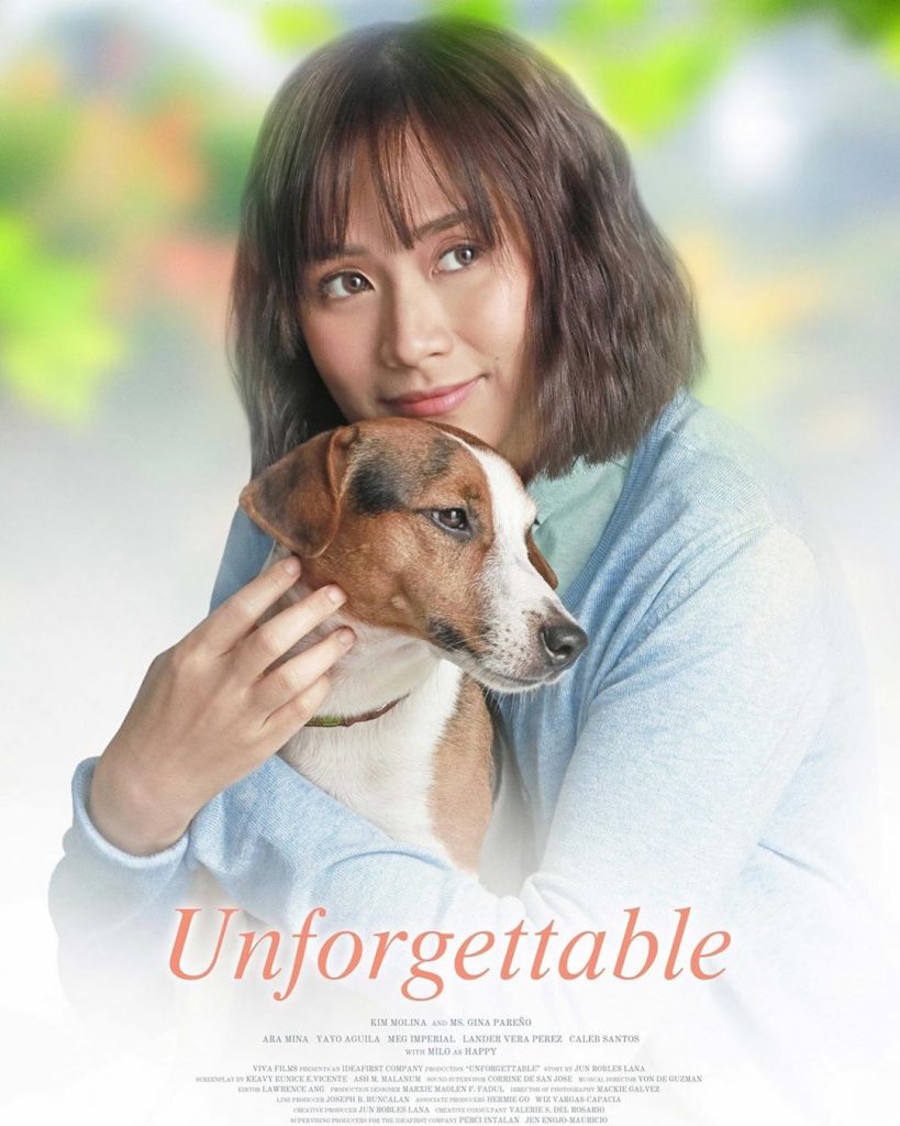 UNFORGETTABLE stars Popstar Royalty Sarah Geronimo with Milo as Happy ...