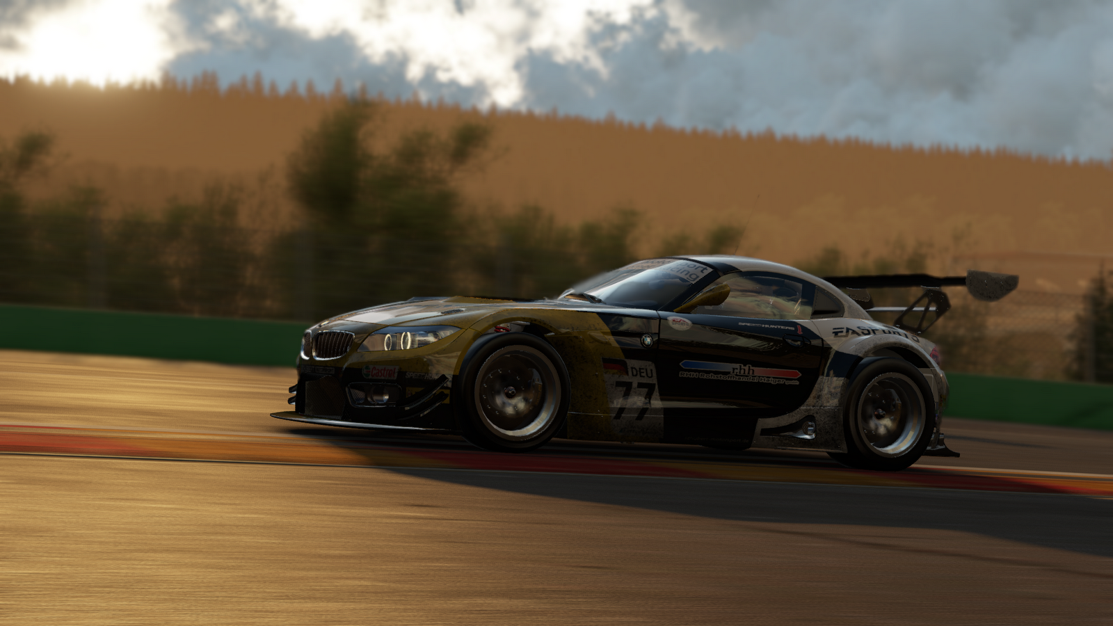Screenpassion: BMW Z4 GT3 NFS Schubert Livery n°77