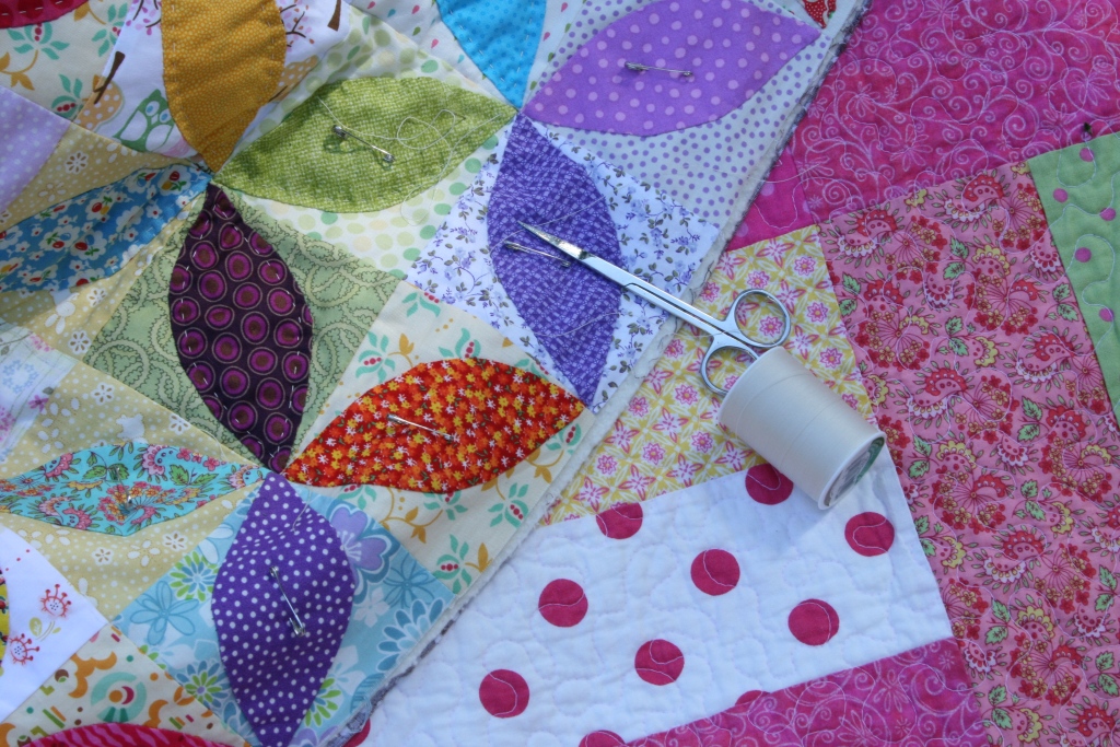 crazy mom quilts: hand quilting
