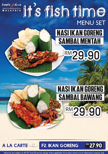 Menu Bumbu Desa KLIA2 (Express Dining) 2018