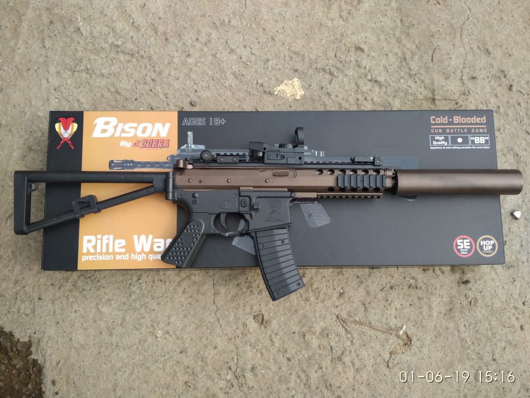 JUAL AIRSOFT GUN PDW BISON BY DCOBRA