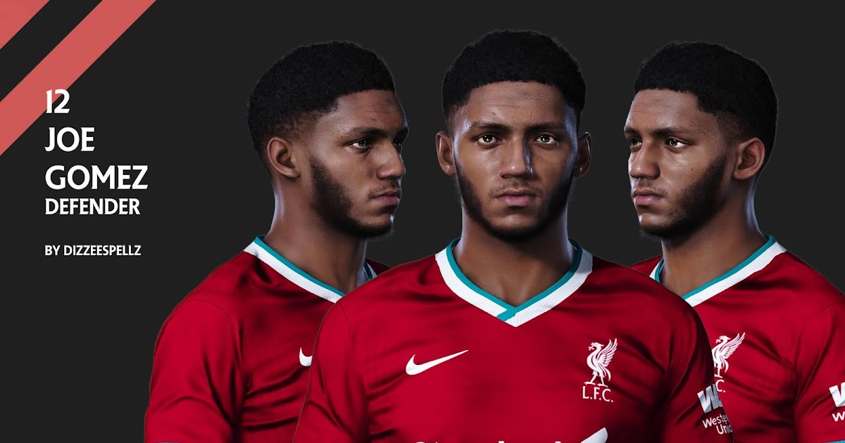 PES 2020 Faces Joe Gomez by DizzeeSpellz ~ SoccerFandom.com | Free PES ...