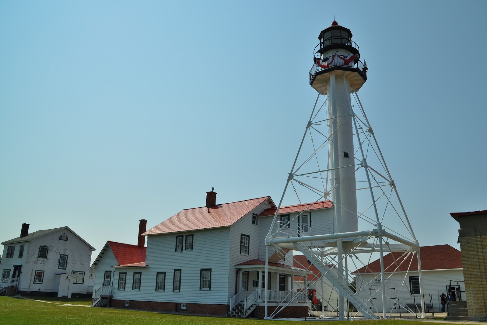 WC-LIGHTHOUSES: WHITEFISH POINT LIGHTHOUSE-WHITEFISH POINT, MICHIGAN