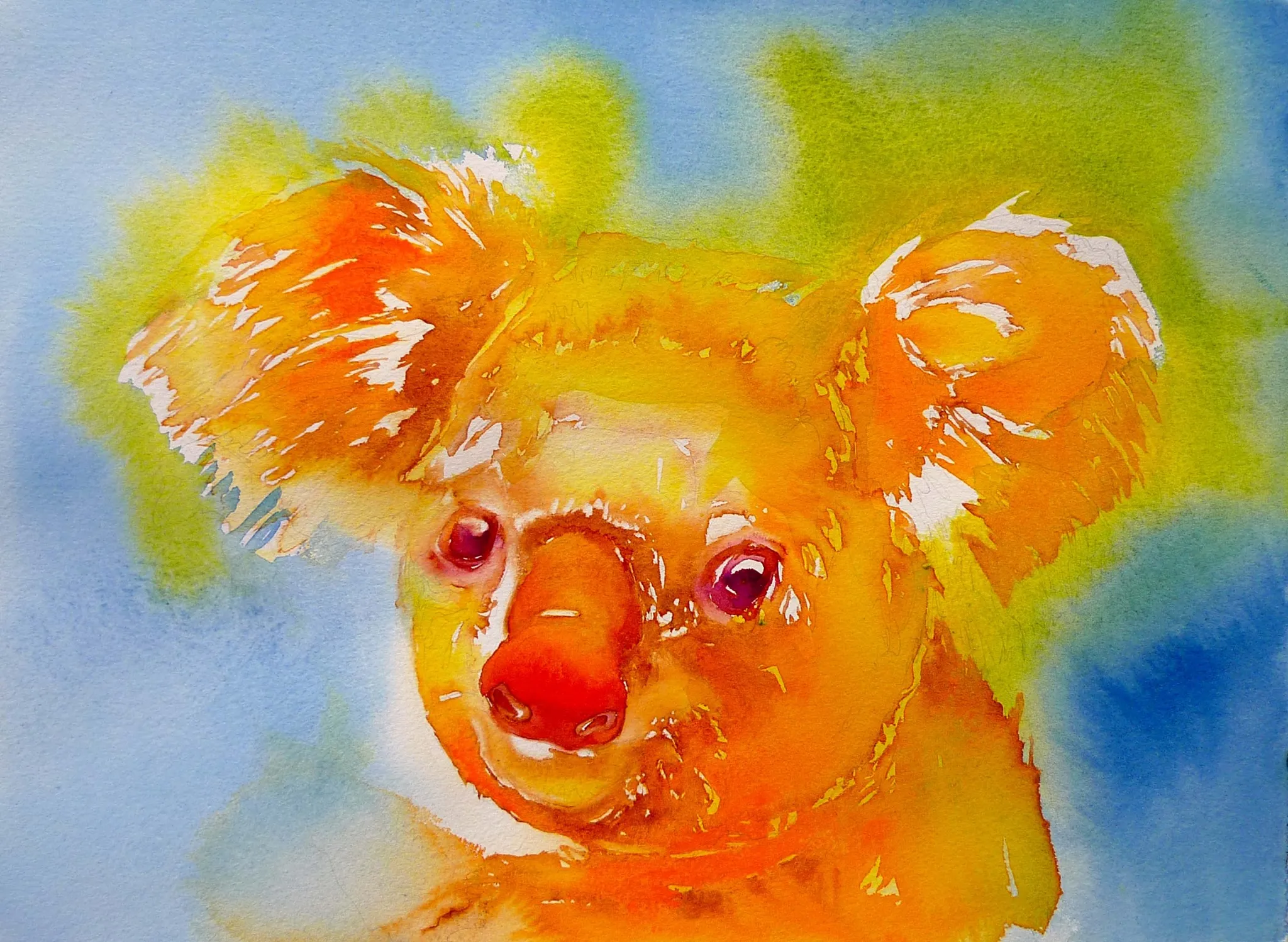 Carol Carter, 1955 | Pittrice acquerellista | Tutt'Art@ | Masterpieces