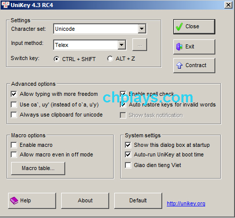Tải Unikey 4.3 RC5 Build 200929: Gõ tiếng Việt nhẹ & tốt nhất