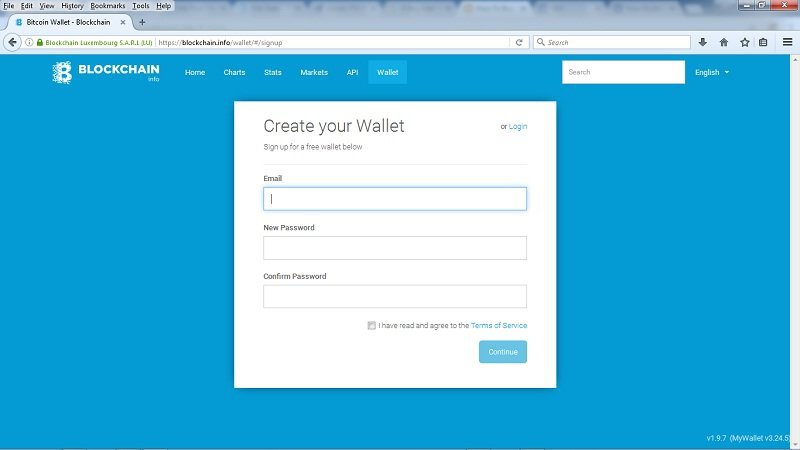 How to create a BITCOIN wallet address