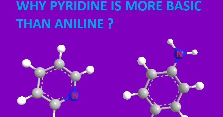 pyridine is more basic than aniline and acetic acid is more acidic than ...