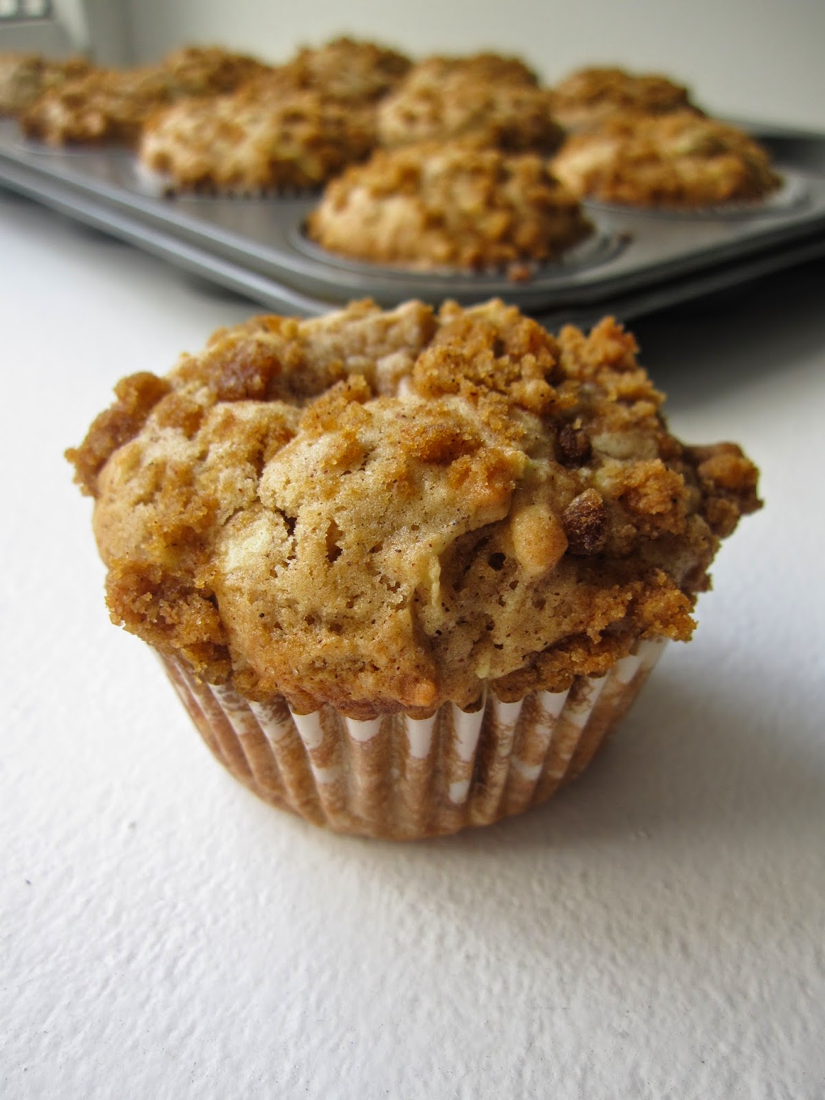 Apple Streusel Muffins | A Taste of Madness