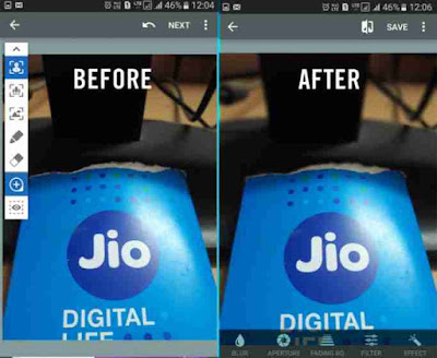 How to Capture Blur Photo in Android Phone