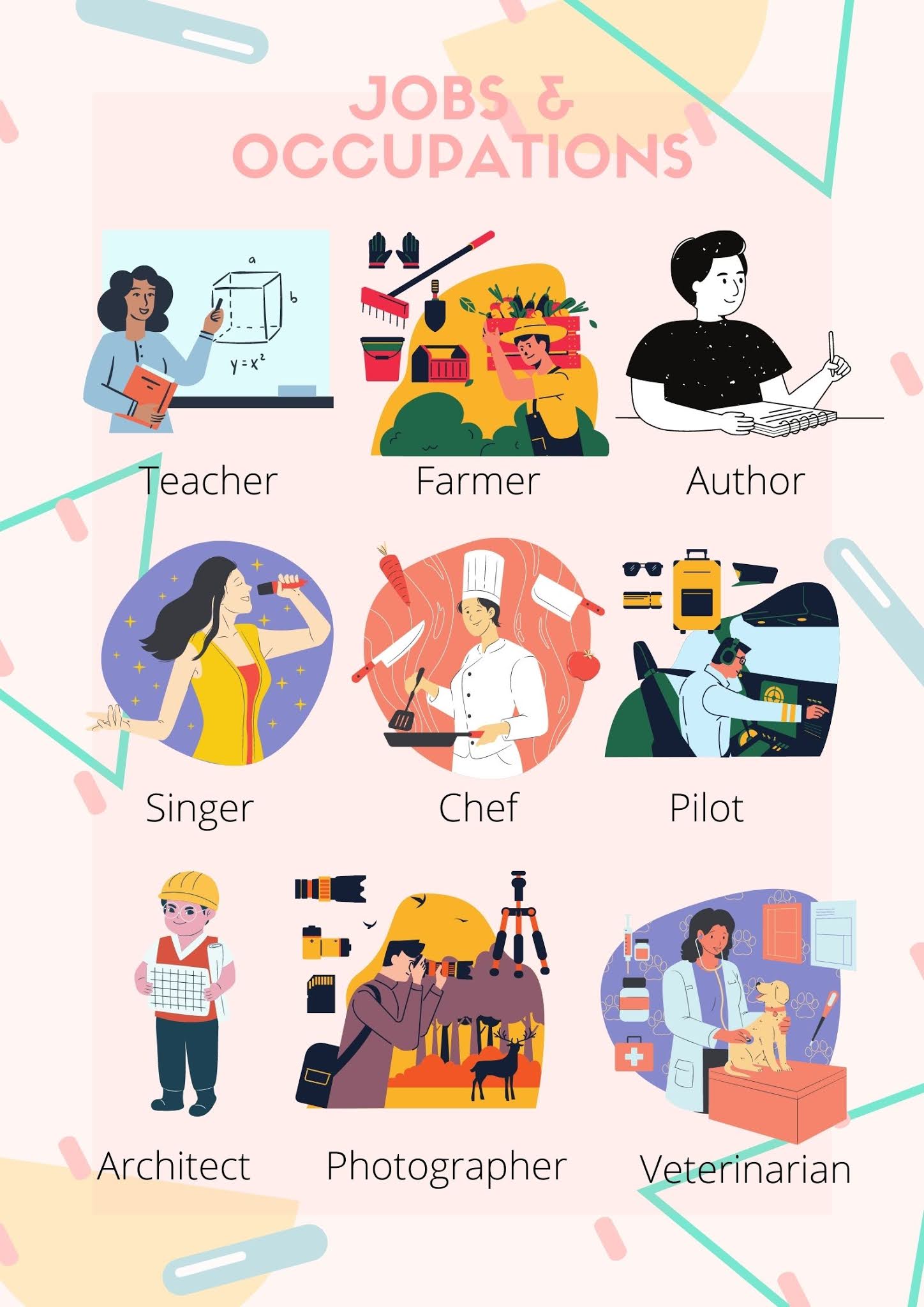 Jobs and Occupations Vocabulary