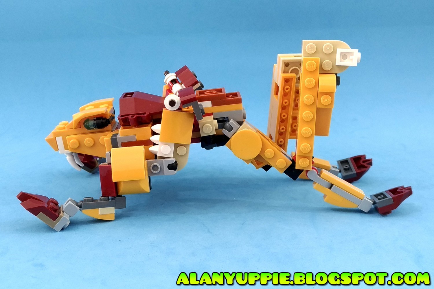 Alanyuppie's LEGO Transformers: Video Tutorial: LEGO Transformer Lion ...