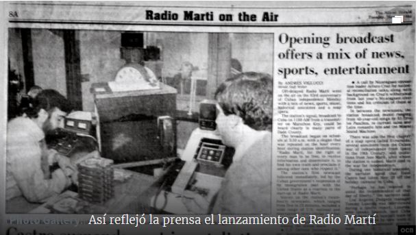 Baracutey Cubano: ¡Aquí, Radio Martí!. Radio Martí, siempre contigo ...