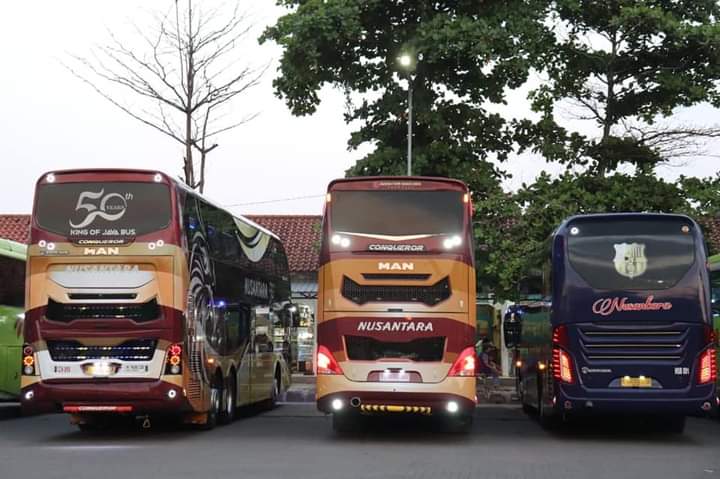 Bus MAN R37 dan RR4 Terbaru PO Nusantara