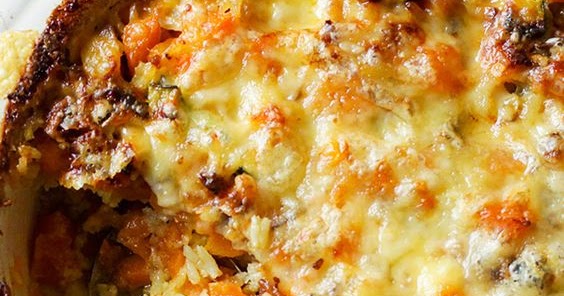 Creamy Vegetable and Rice Bake - healthy dinner recipe