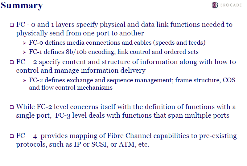 StorageAdmins: FC Layers