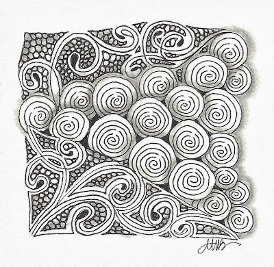 Tickled To Tangle: October 2013