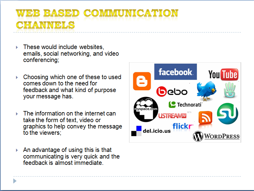 Kevin's Communication and Employability: Web Based Communication ...