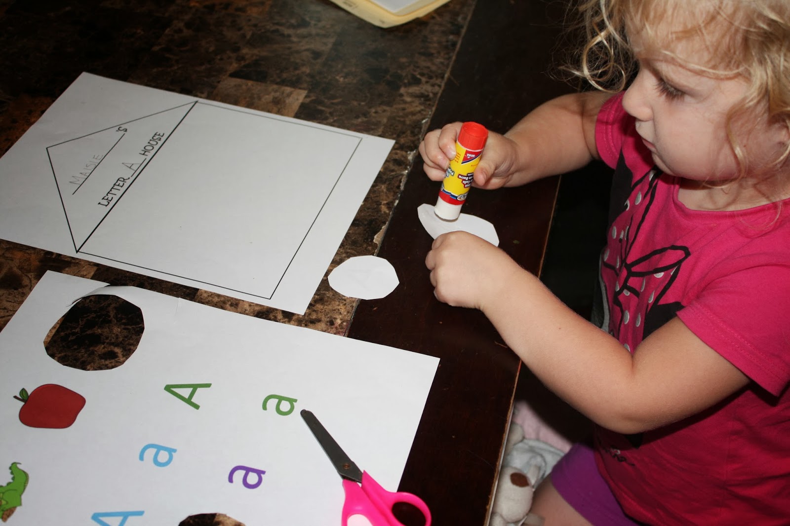 Annie's Adventures In Homeschooling!: THE LETTER A HOUSE PRINTABLE