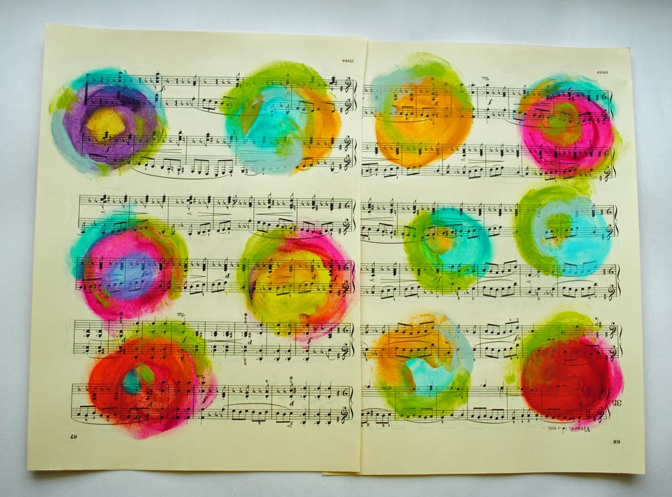 Found on Brighton: Painted Circles Tutorial