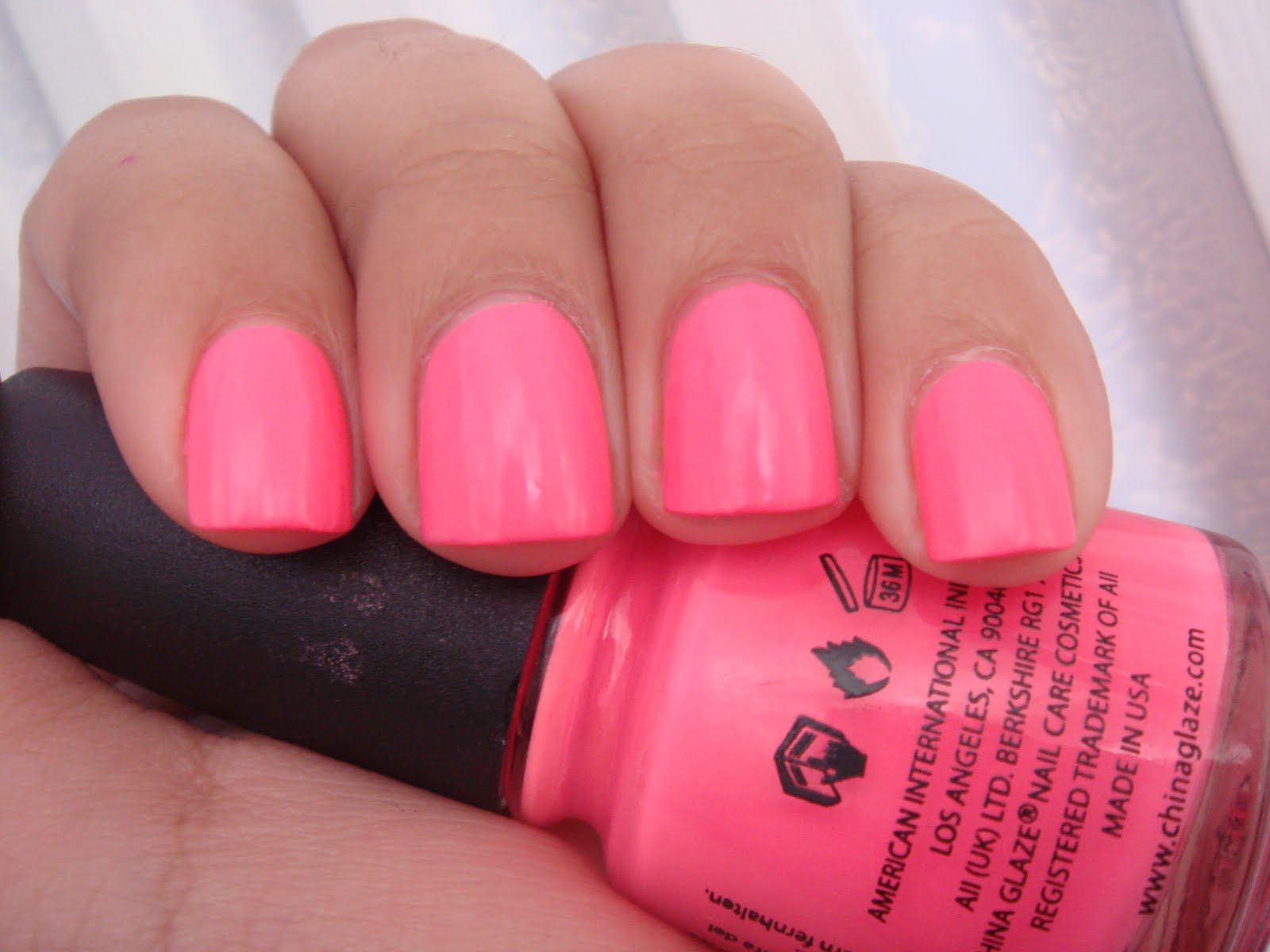 nail loopy: CHINA GLAZE SHOCKING PINK (NEON) AND CRACKLE nail loopy: CHINA GLAZE SHOCKING PINK (NEON) AND CRACKLE