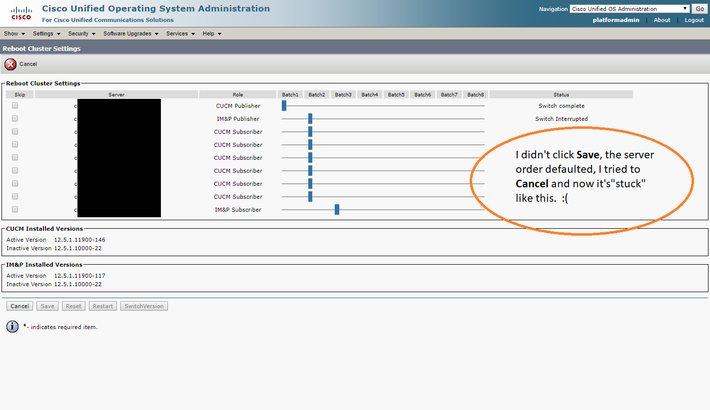 Web Maxtor Cisco Cucm 125 And Unity Connection 125 Upgrade Notes