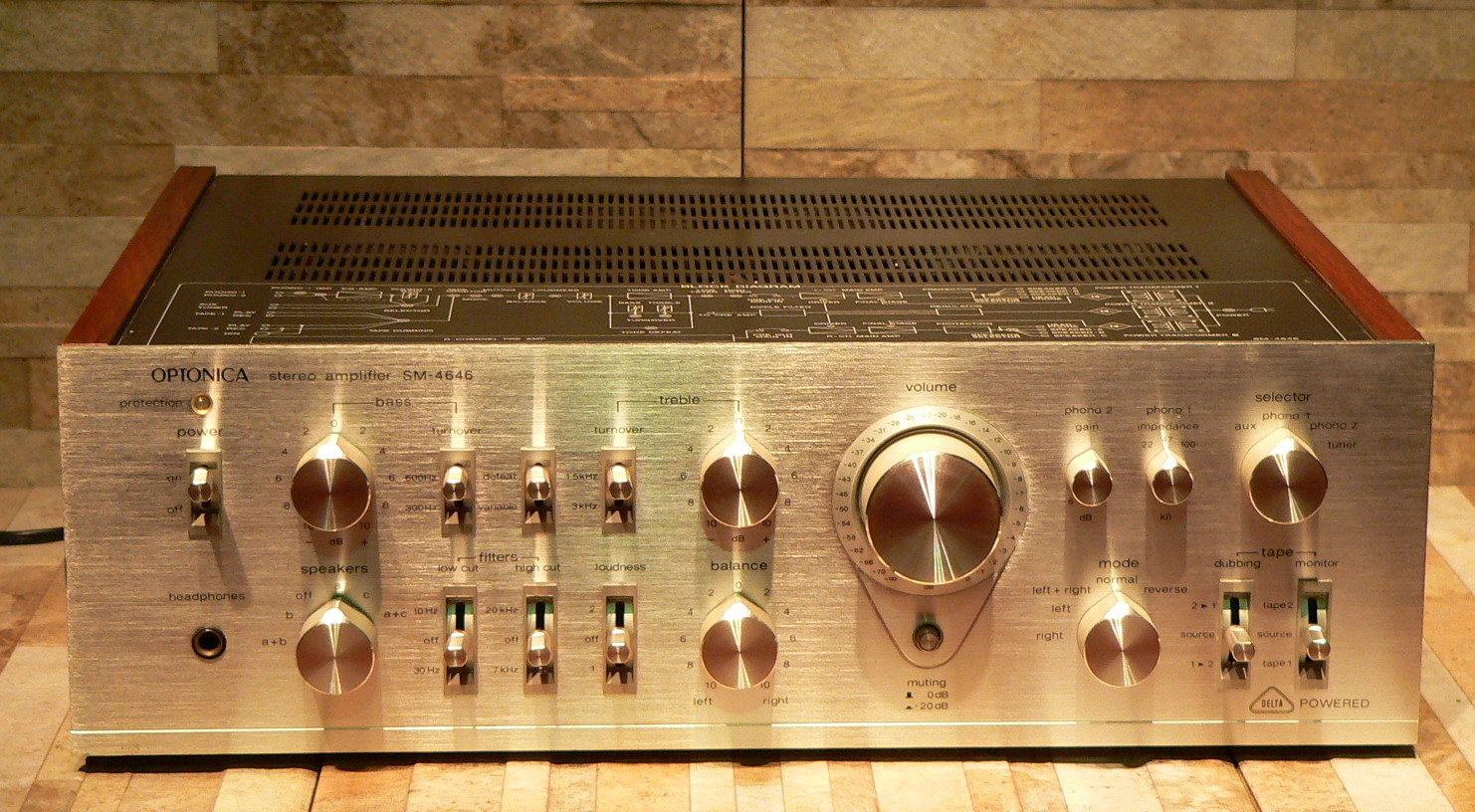 su-distribuidor audio hi-fi and hi-end: AMPLIFICADOR SHARP OPTONICA SM ...