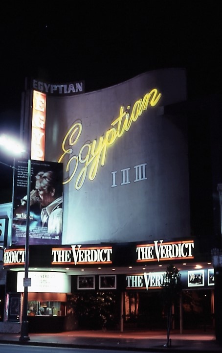 Los Angeles Theatres: Egyptian Theatre: Hollywood Blvd. views 1955 to ...