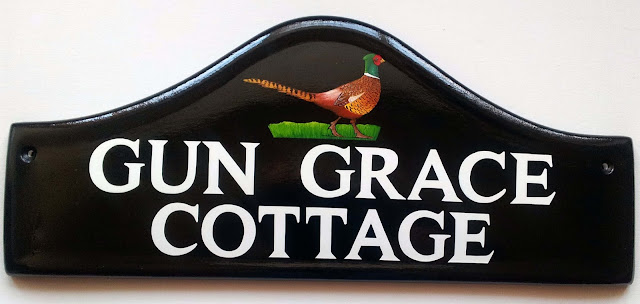 Hand Painted House Signs by Ceramic Art: Hand Painted Ceramic House ...