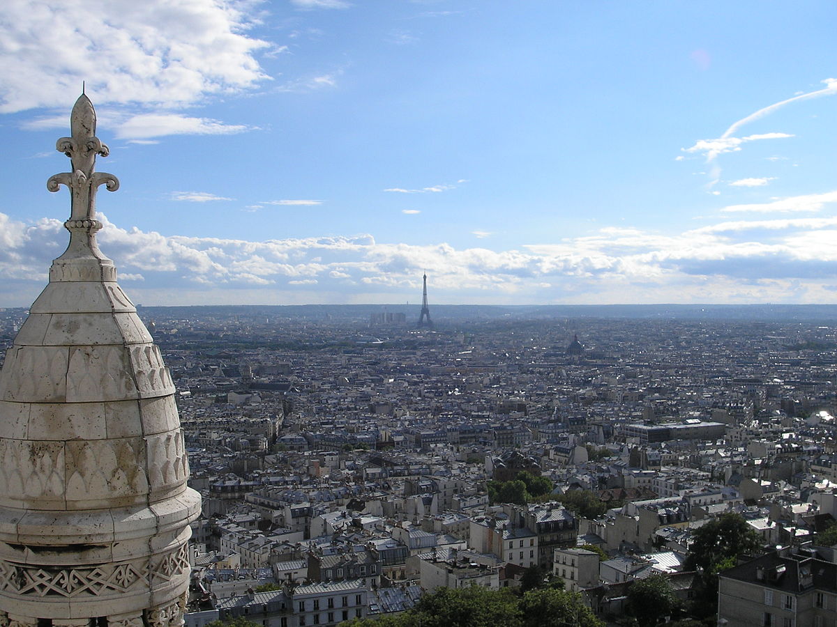View from Montmartre: April 2014