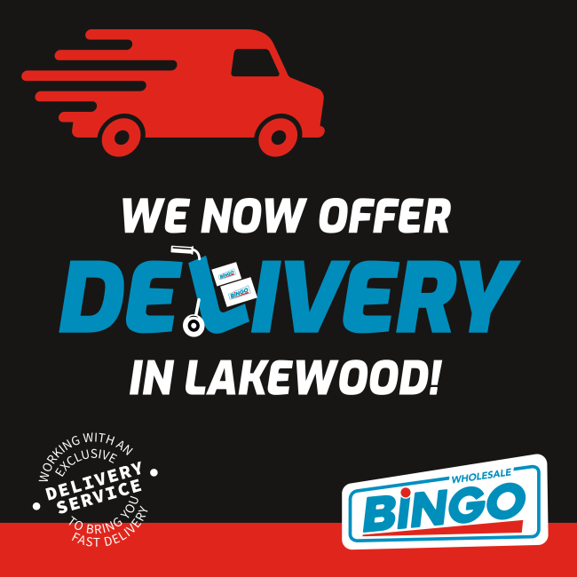 Hefkervelt : Bingo Now Offering Delivery in Lakewood