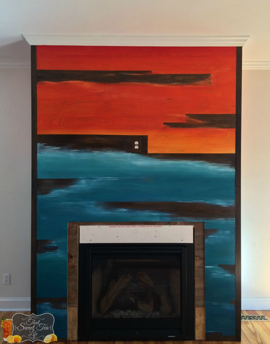 A Fireplace made Fabulous,... with SPiT • That Sweet Tea Life