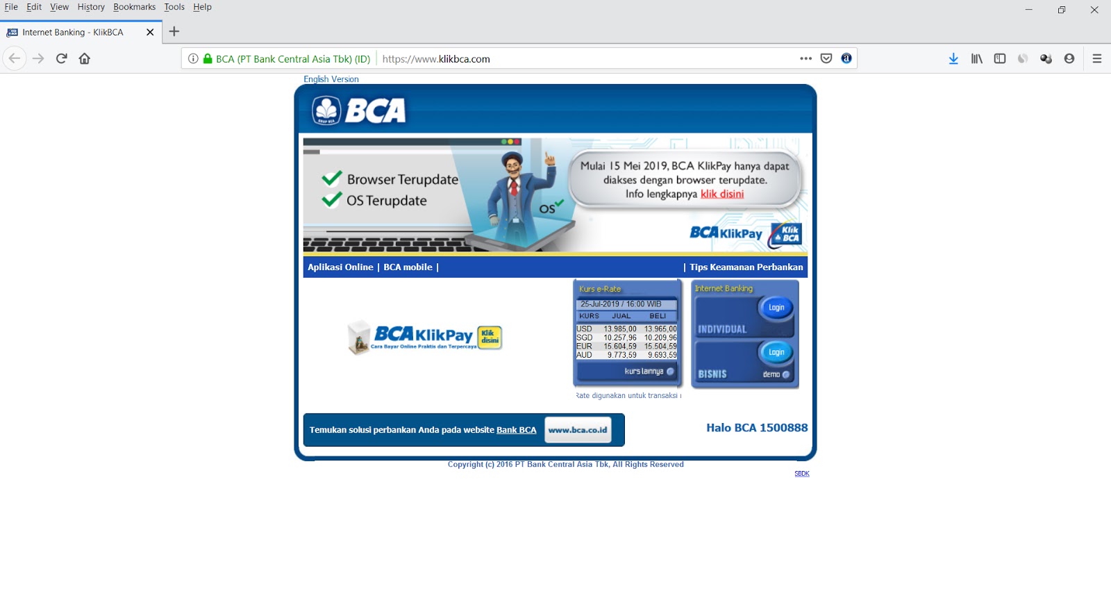 Cara Print Rekening BCA 3 Bulan Terakhir Tanpa Harus ke Bank BCA | Sang ...