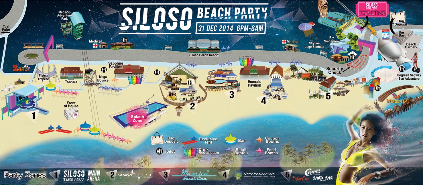 [welcome 2015] Siloso Beach Party 2014