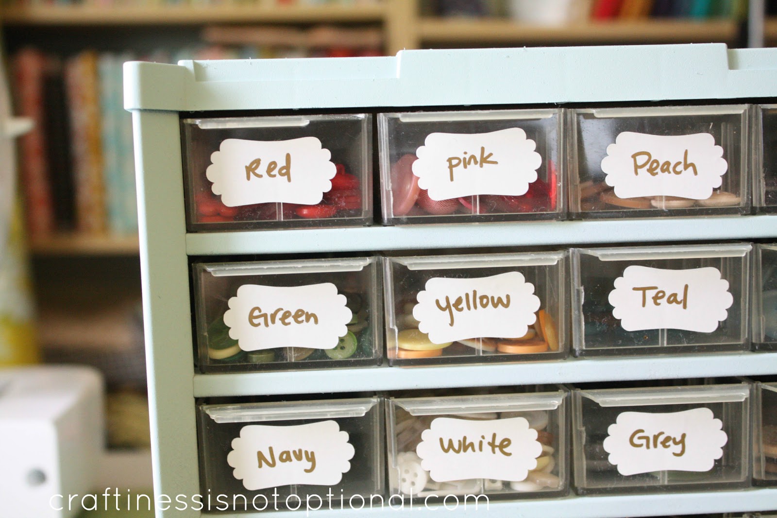 button organizer redo