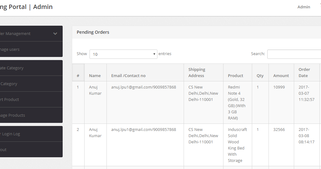 Shopping Portal Pro PHP Full Final Year Project Outstanding Created | Get Free Source Code