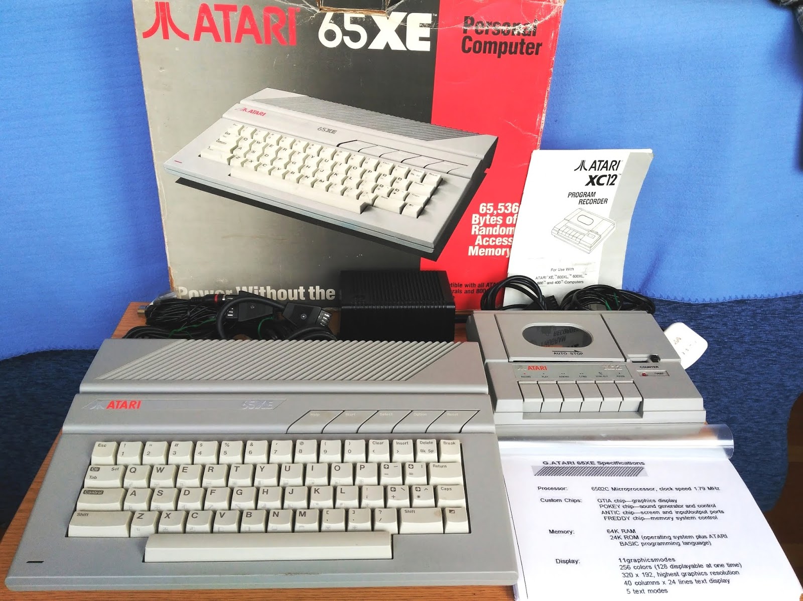 Retro Ordenadores Orty: Atari 65XE (1985)