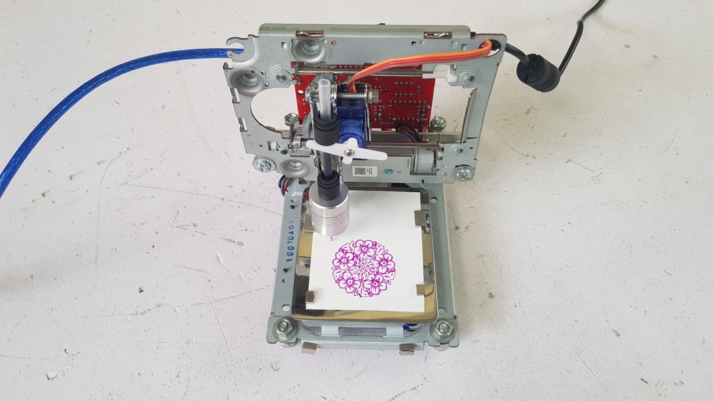 Make it easy!: Mini cnc arduino plotter
