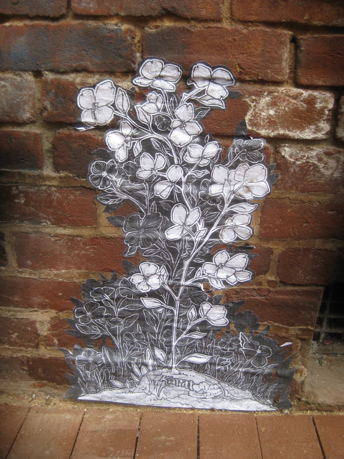 Page by Paige: New Street Art: Wheat Pastes!