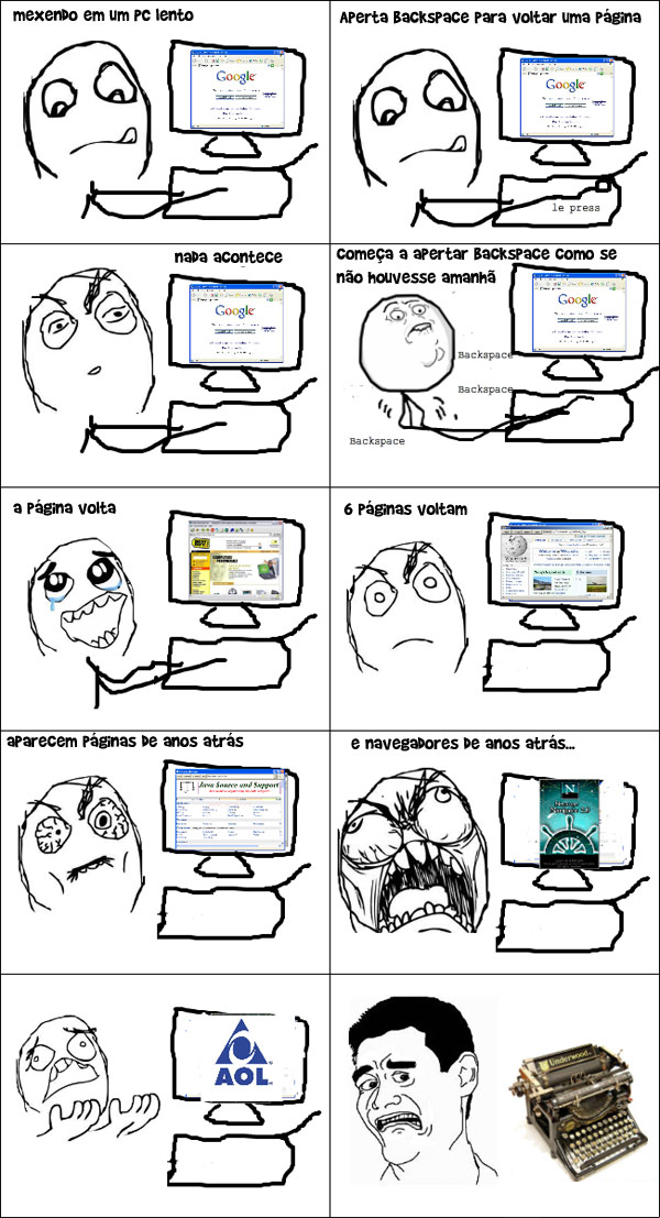 O Drama de Mexer num Pc Lento......