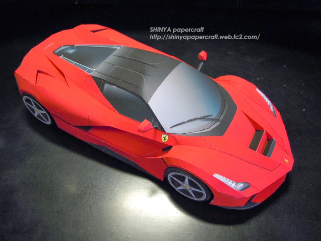 Like Papercraft.id: Papercraft La Ferrari