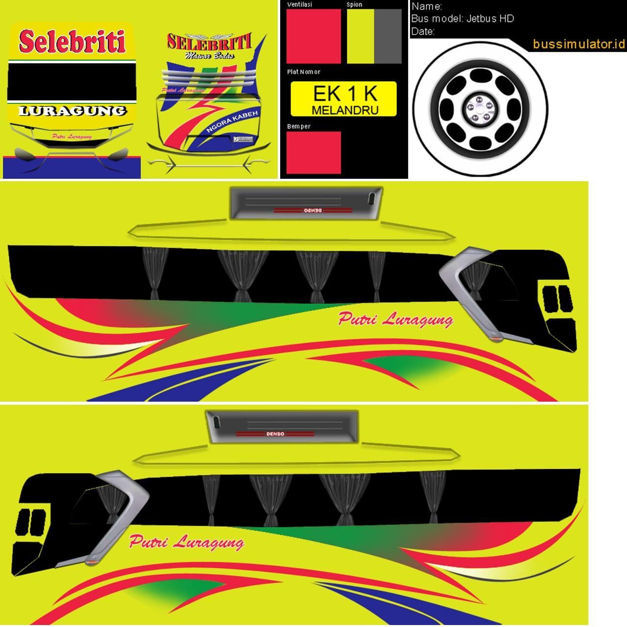 101+ Livery BUSSID (Bus Simulator Indonesia) HD SHD Koleksi Lengkap ...