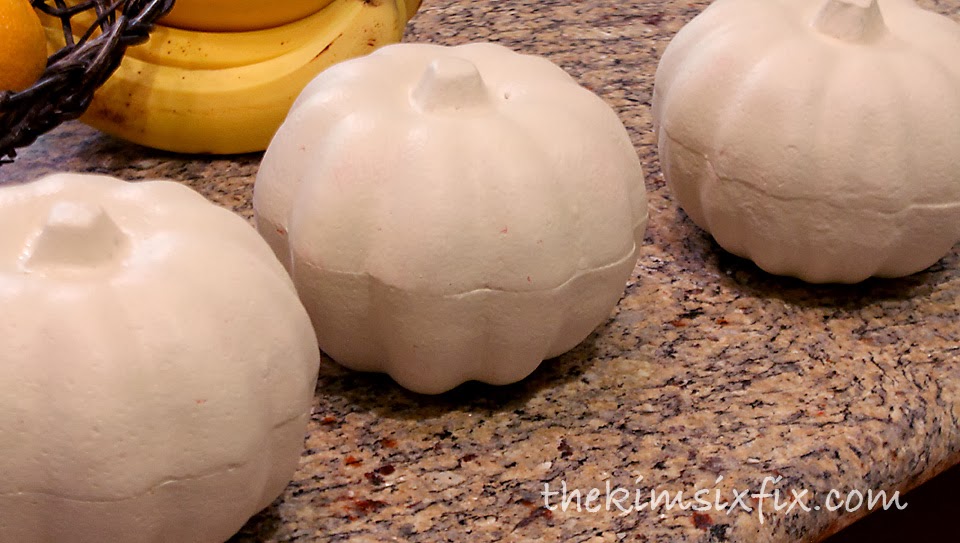 After they were dry I added some peel and stick vinyl letters I had ...