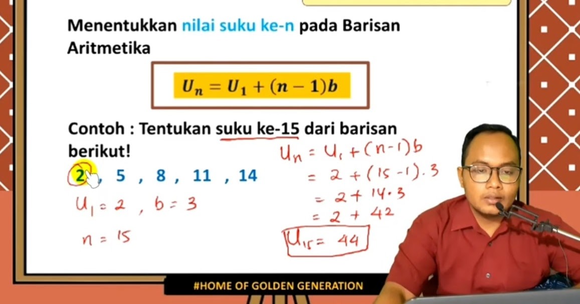 BAB 1. Pola & Barisan Bilangan -- 2. Barisan Aritmatika ...