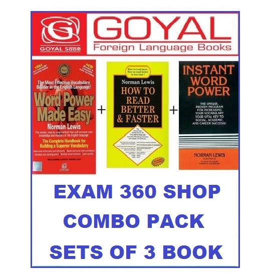 Goyal Publisher,s Set Of 3 Books (English, Norman Lewis)