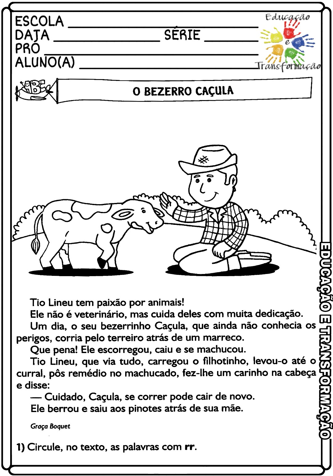 Blog Educação e Transformação: 👍 Ortografia: R ou RR