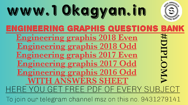 ENGINEERING GRAPHICS QUESTION BANK DIPLOMA 10kagyan Make Your engineering-graphics-question-bank-diploma-10kagyan-make-your